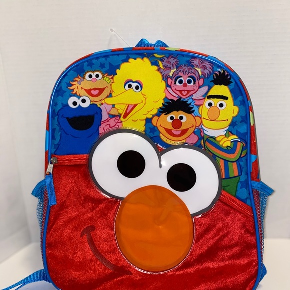Sesame Street | Accessories | Nwt Elmo Backpack For Kids New | Poshmark